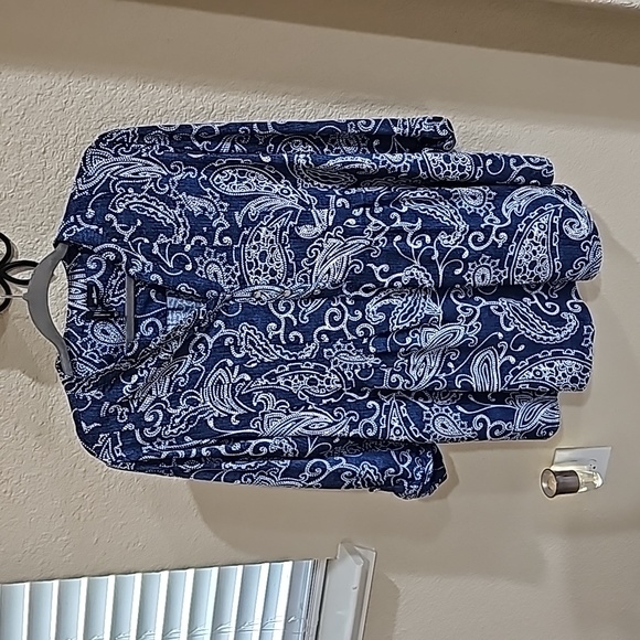 new directions | Tops | New Direction Blue Blouse | Poshmark
